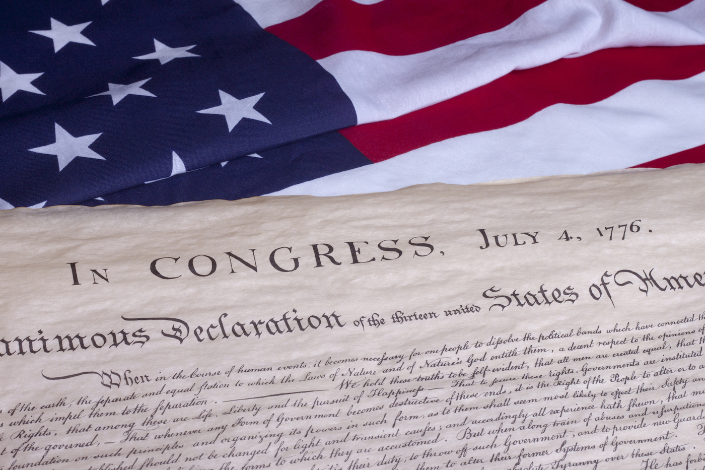 Historical Document US Constitution July 4