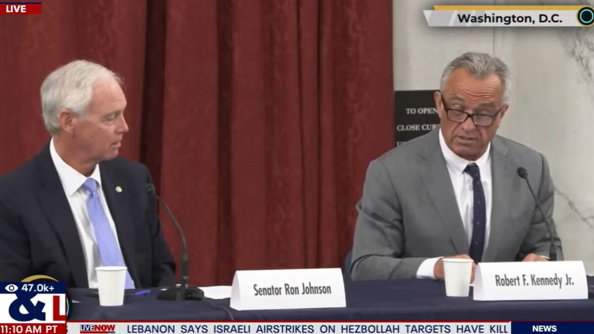 RFK At Senate Event: Big Health ‘Makes Money When Americans Get Sick ...