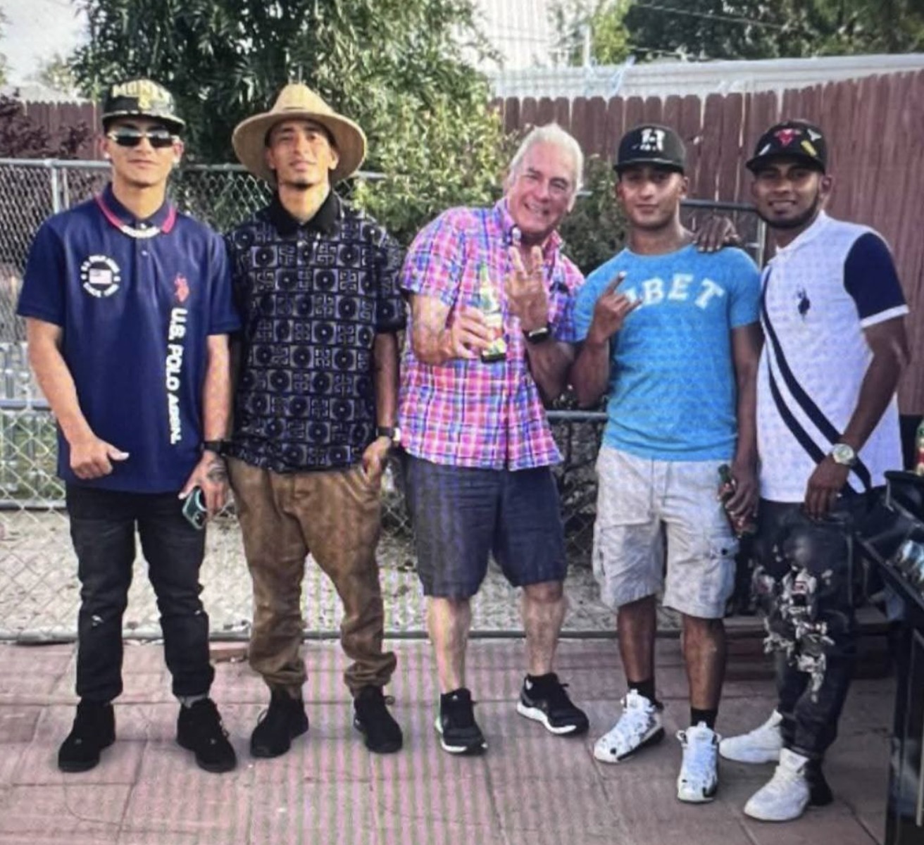 Ortega-Lopez is pictured in one photo smiling alongside Judge Cano — a ...